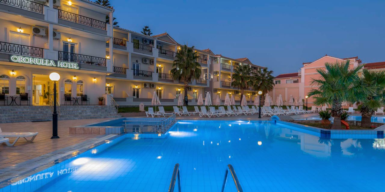 Cronulla Hotel i Kalamaki på Zakynthos | Book din rejse her